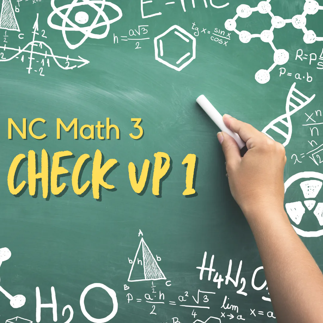 NC Math 3 Check-Up 1 Flashcard