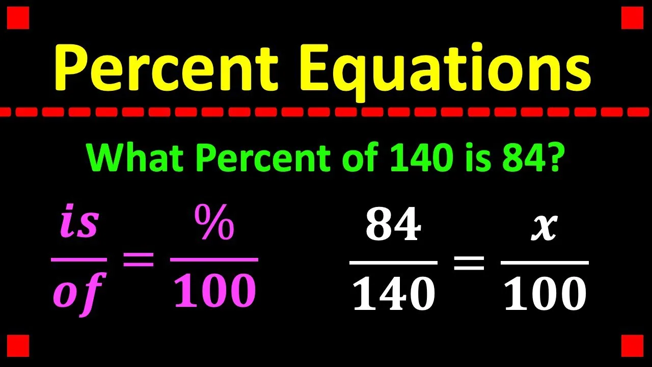 C2.Mod 1 Topic 2 Percent Proportions and Equations 7th Grade Flashcard ...