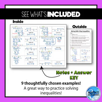 Solving Multistep Inequalities Quiz