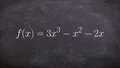 Find All the Zeros of a Polynomial by Factoring 11th Grade - University ...