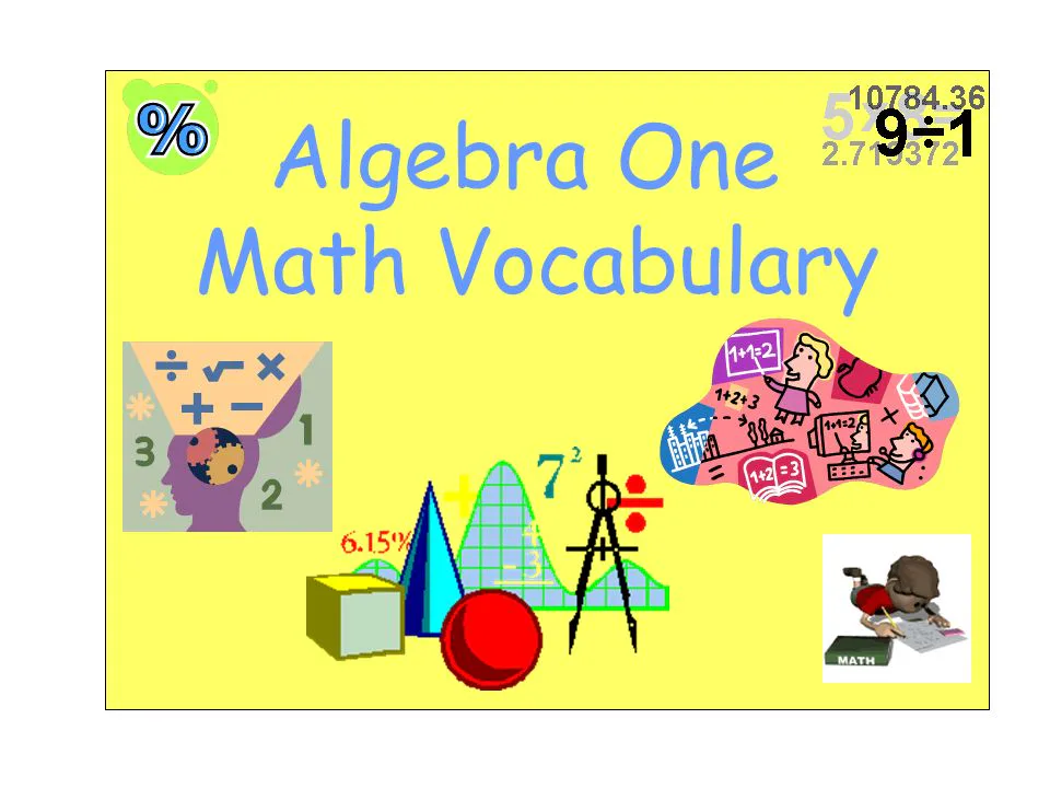 Algebra 1 STAAR Vocabulary Set 7 9th Grade Quiz | Wayground (formerly ...