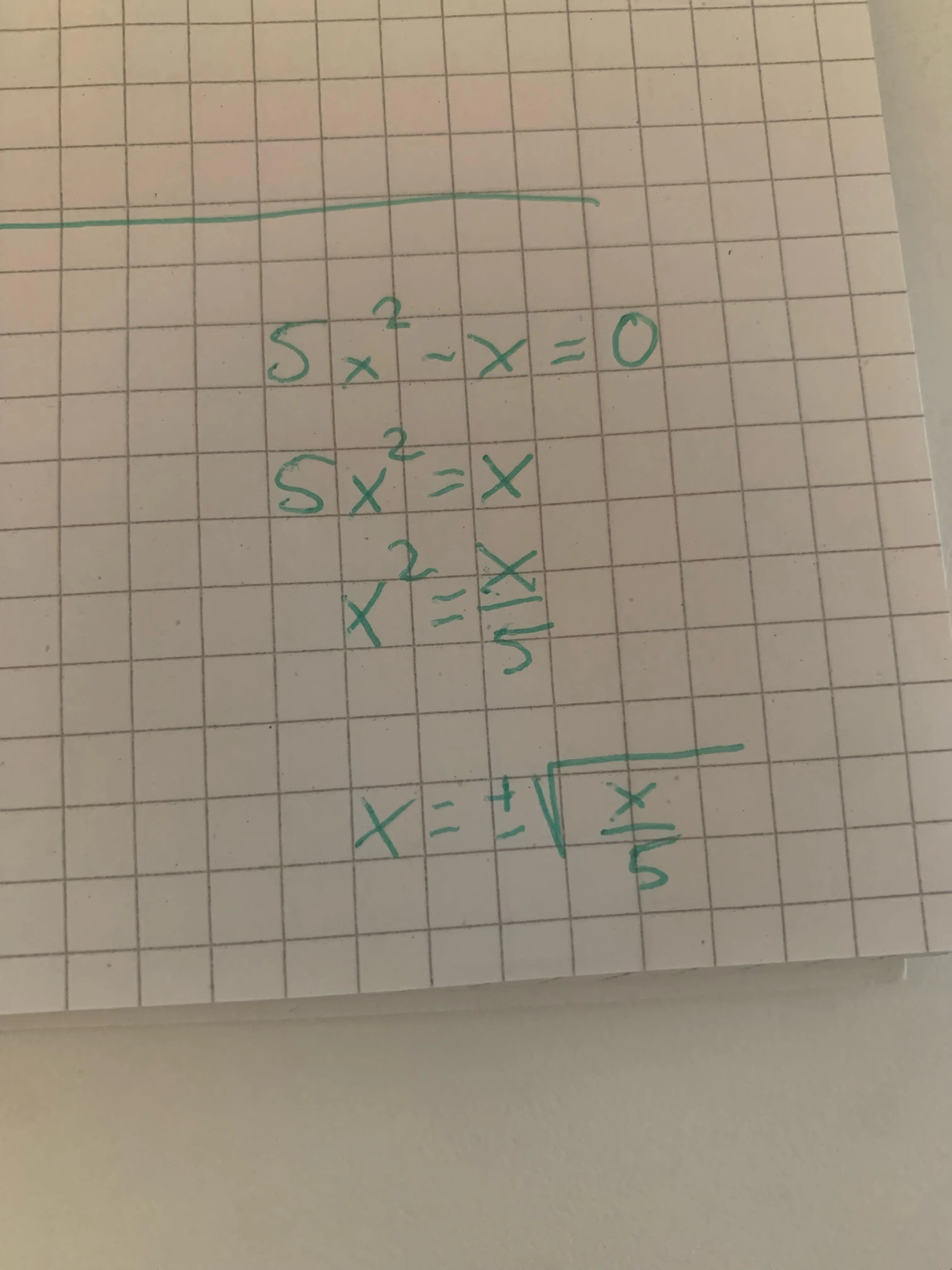 Solving Quadratic Equations 9th Grade Quiz | Quizizz