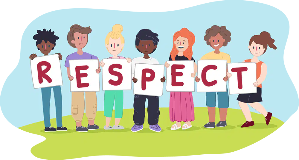 HMS- THE POWER OF RESPECT Flashcard