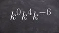 How to multiply exponents with zero and negative numbers 9th - 10th ...