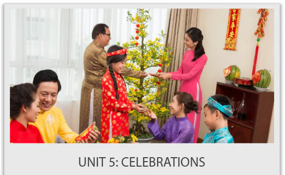 Unit 5: Celebrations Quiz