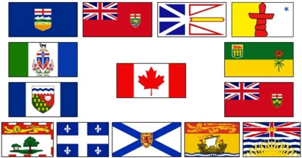 Identify the Flags of the Provinces and Territories of Canada 8th Grade ...