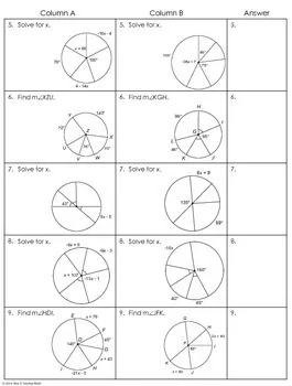 Circles, Arcs and Angles 10th Grade Quiz | Quizizz