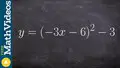 Label the vertex of a parabola with b 11th Grade - University Video ...