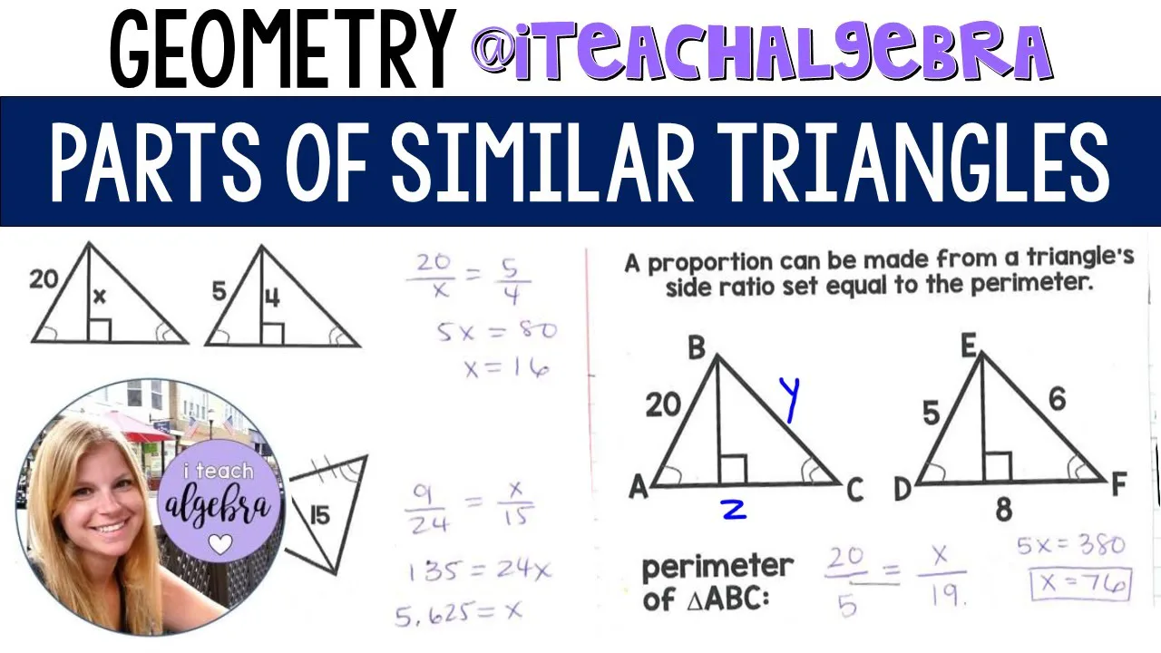 Parts of Similar Triangles 10th Grade Quiz | Wayground