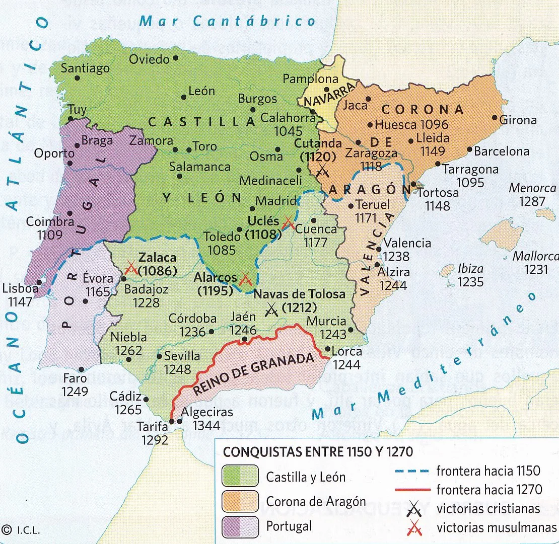 2º ESO. UD 6. LA ESPAÑA MEDIEVAL 8th Grade Quiz | Quizizz