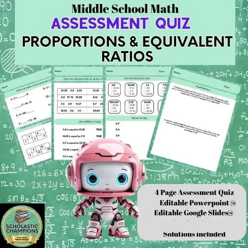 Proportions Assessment Quiz