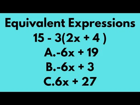 Equivalent Expressions and Equations 6th Grade Quiz | Wayground ...
