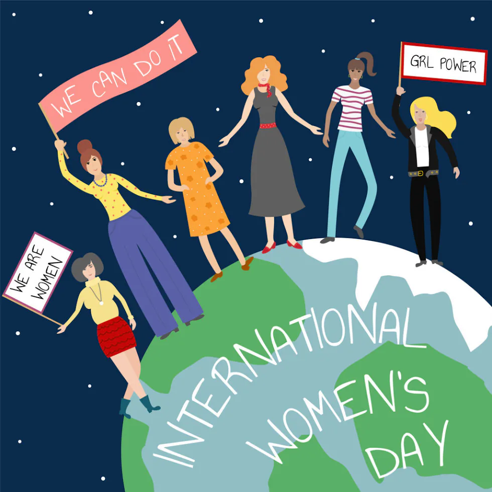 International Women's Day Flashcard Flashcards
