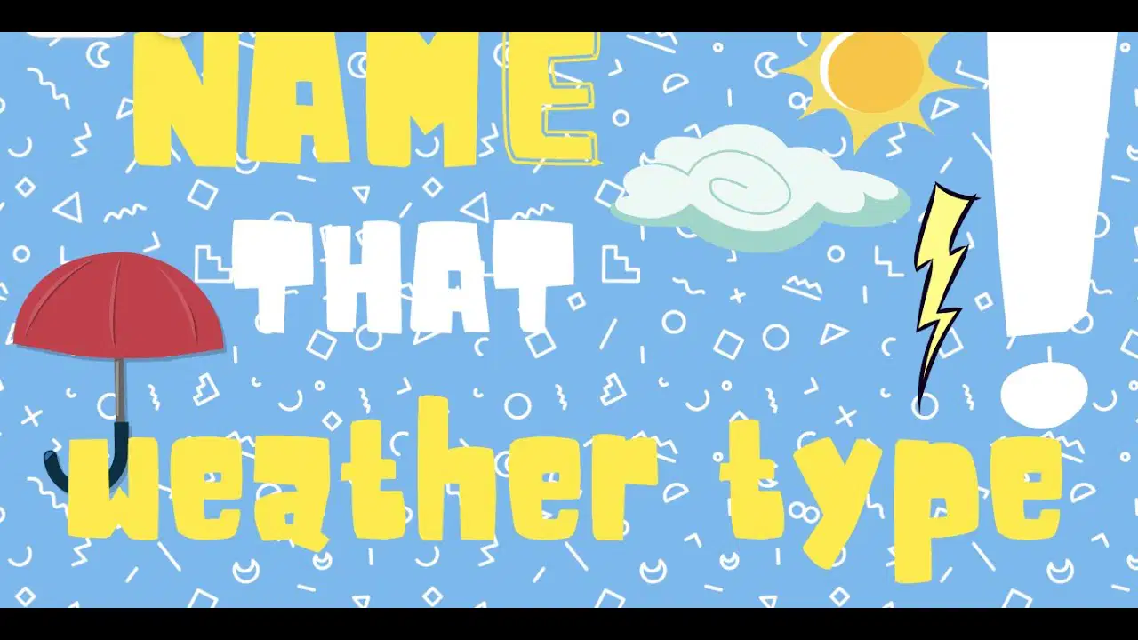 WEATHER Quiz