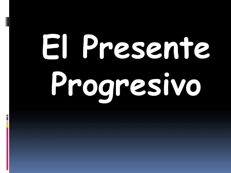 Presente progresivo 2 9th Grade Flashcard | Wayground