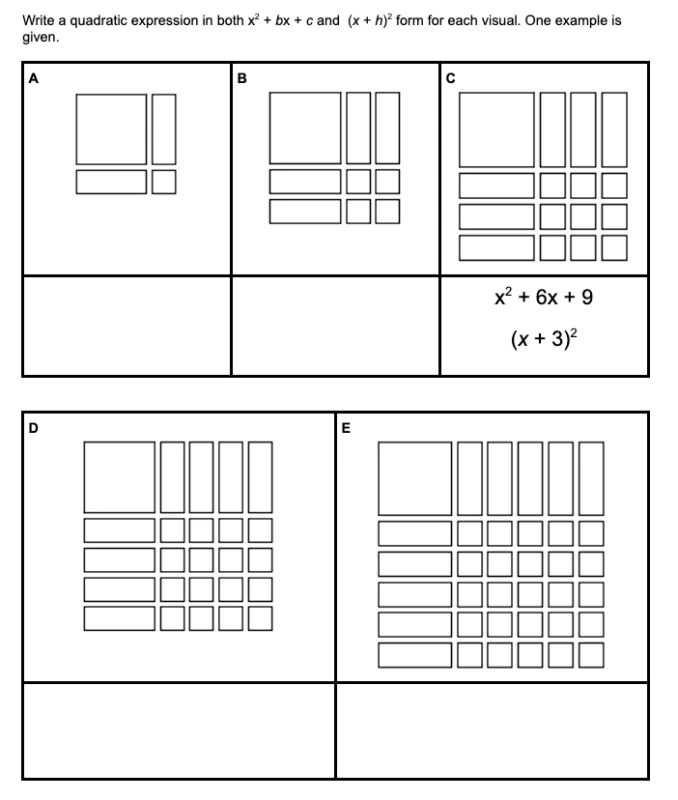 Completing the Square 11th Grade Quiz | Quizizz
