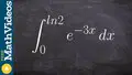 Evaluate the definite integral with e and u sub Interactive Video