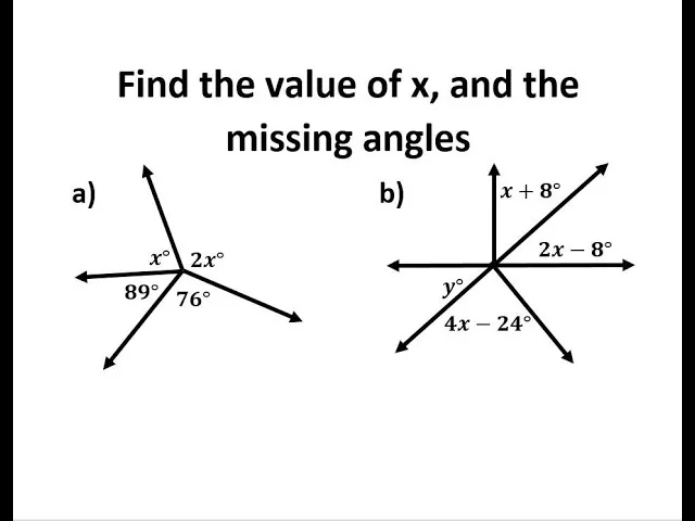 Solving Angle Relationships 8th Grade Quiz | Wayground