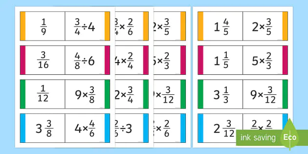 Multiplying and Dividing Fractions and Whole Numbers 5th Grade Quiz ...