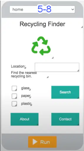 Code.org - Unit 4 - Lesson 14 - Recycling Finder App Ex. 5-8 6th - 8th ...