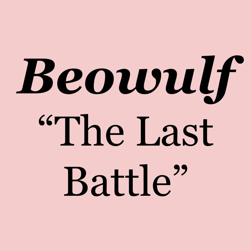The Last Battle Beowulf Quiz