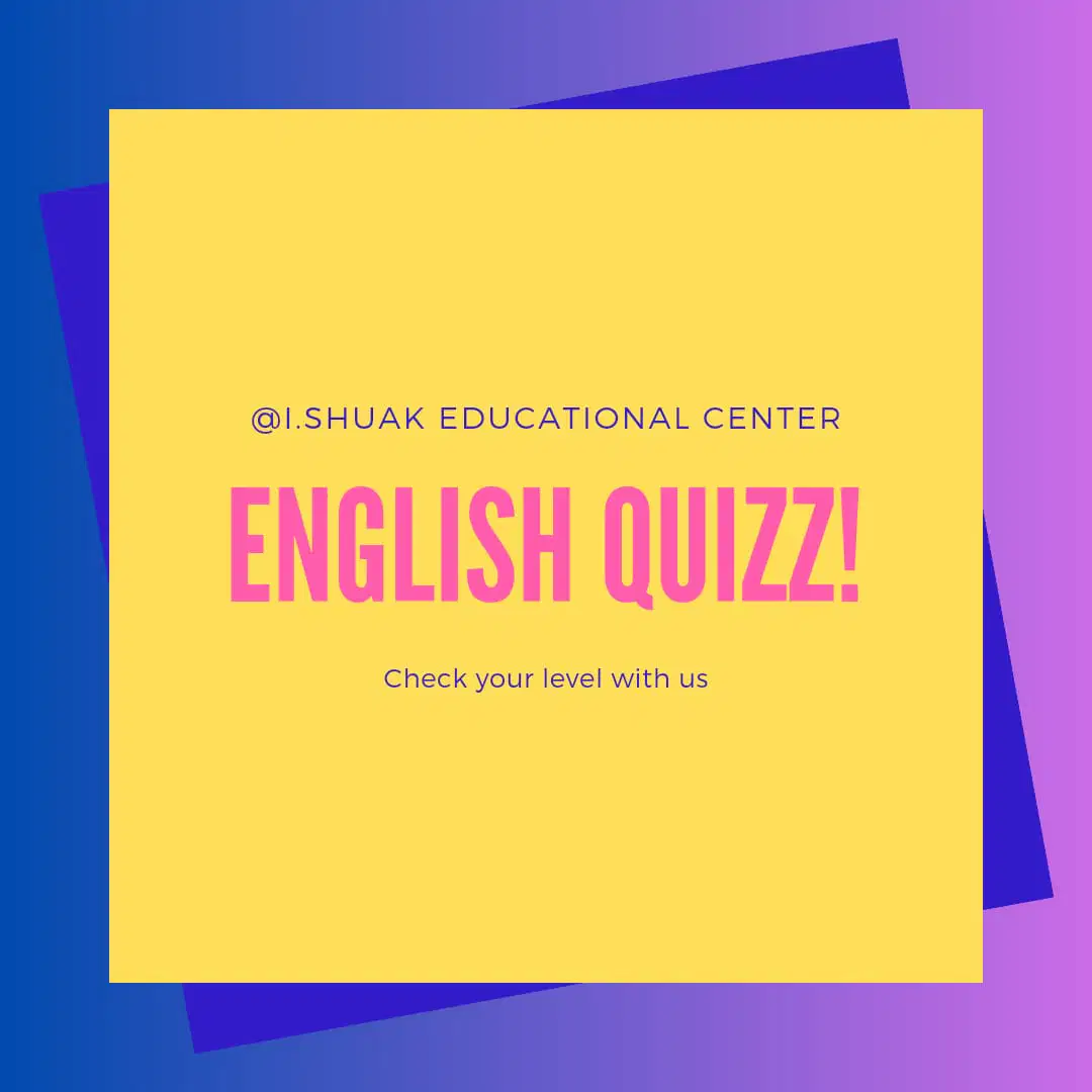 English quizz 6th - 8th Grade Quiz | Quizizz