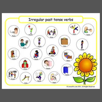 40 Irregular past tense verbs -TEST 6th - 8th Grade Flashcard | Wayground