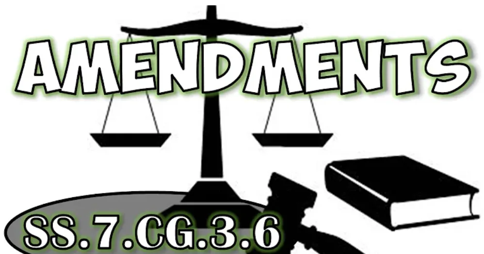 3.6 Amendments Quiz