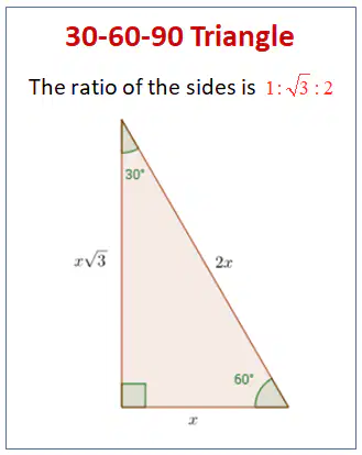 30-60-90 Special Right Triangle 10th Grade Quiz | Wayground