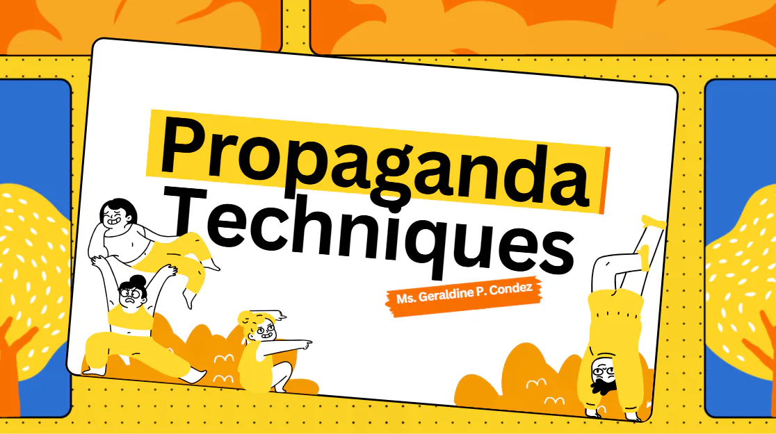 English 8 Propaganda Techniques Quiz