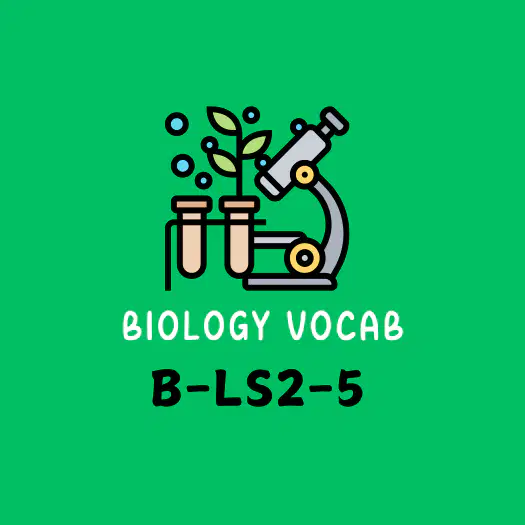 B-LS2-5 (EOC Terminologies Review) 10th Grade Quiz | Quizizz