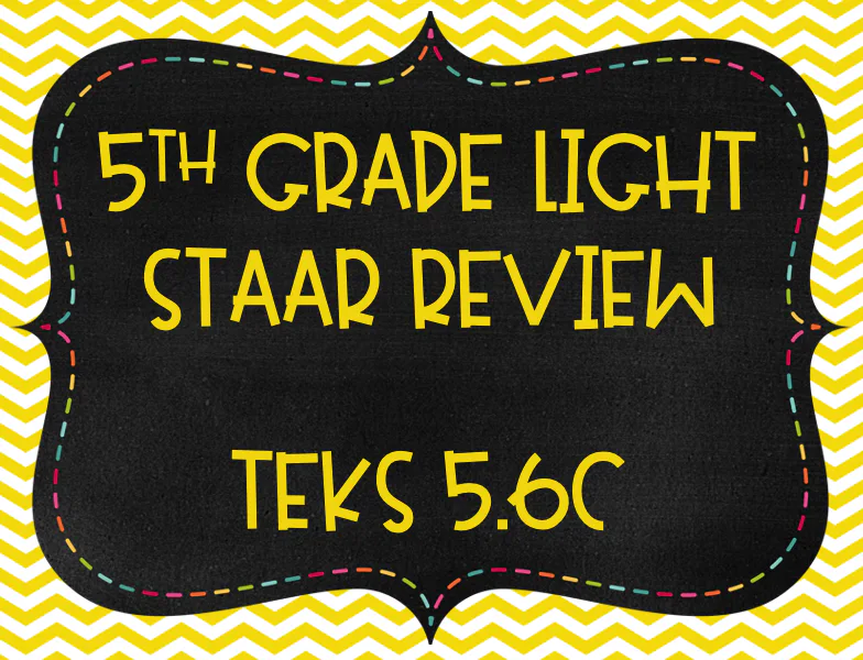 5th Grade Light STAAR Review Flashcards