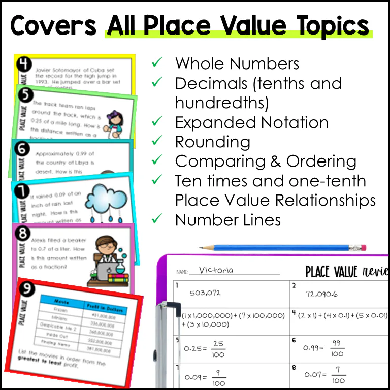 Place Value STAAR 3rd Grade Quiz | Quizizz