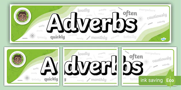 Adverbs and comparative adverbs Quiz