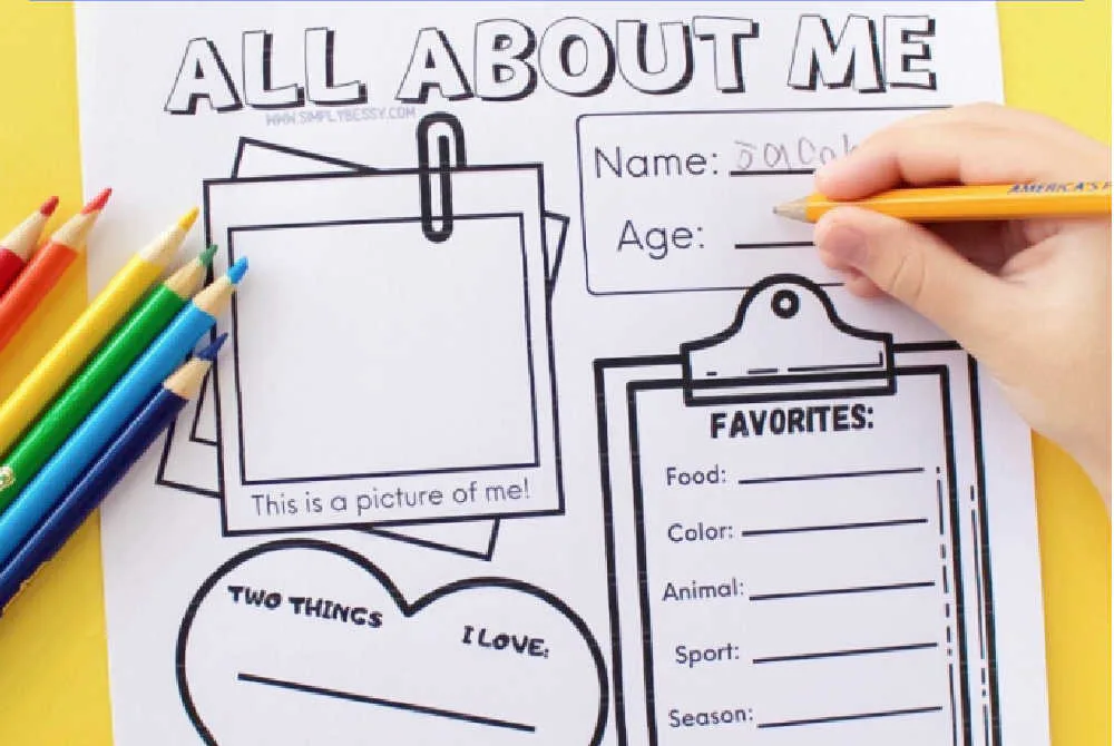 4B All About Me Quiz