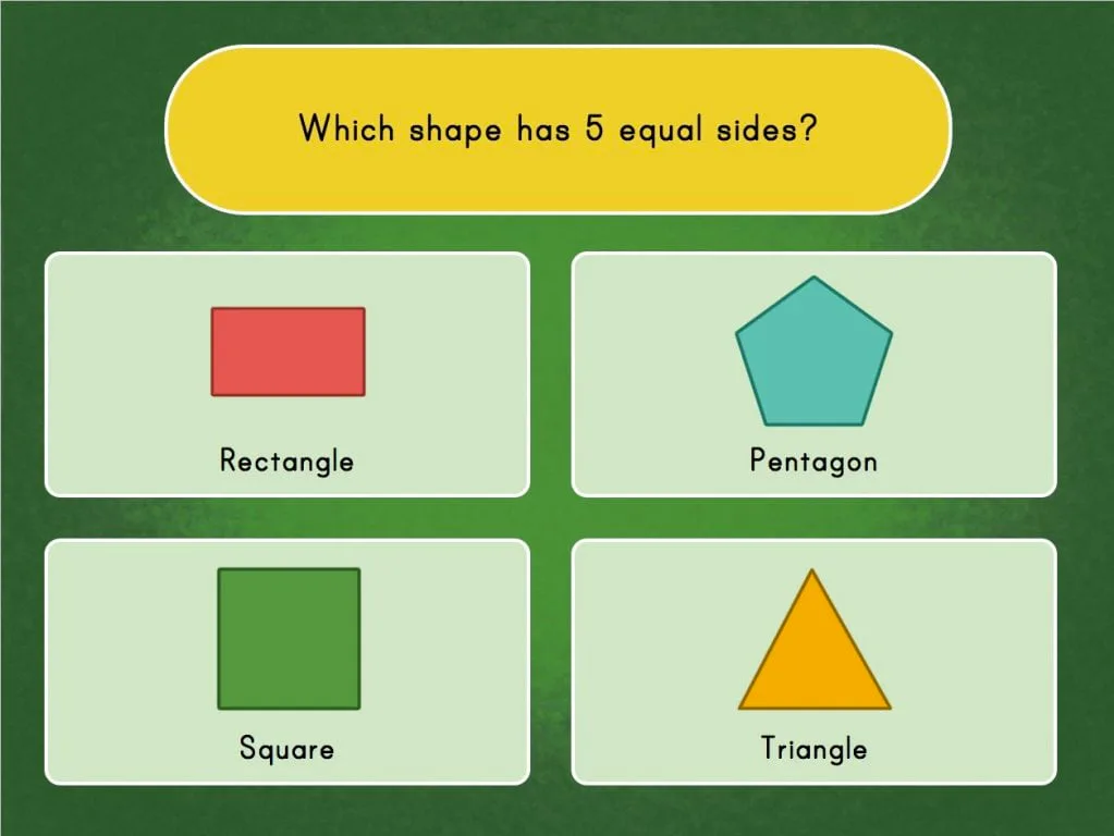 Shapes and Attributes 3rd Grade Quiz | Quizizz