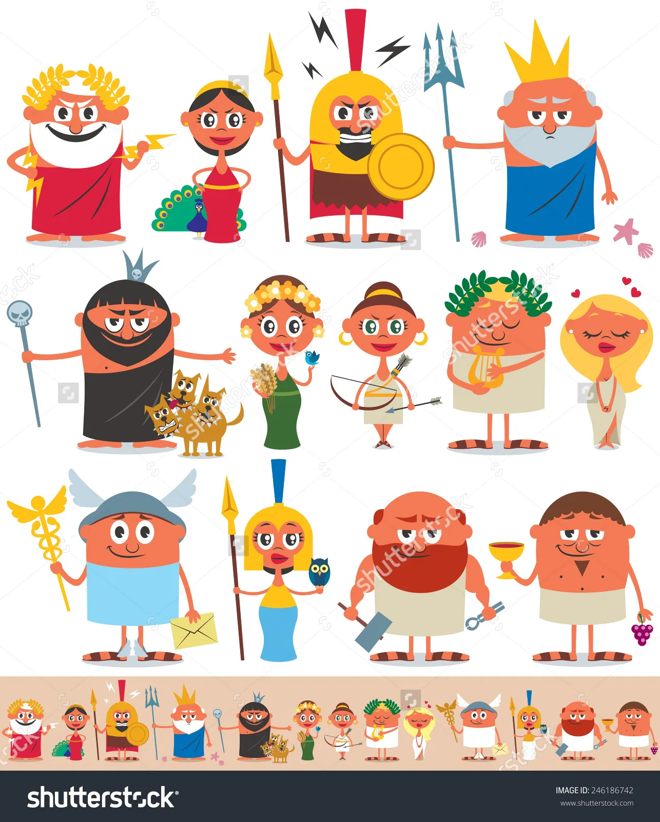 The 12 Olympian Gods and Goddesses Quiz